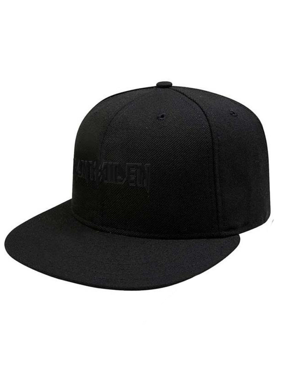 Iron Maiden Logo & Trooper Black Snapback Cap – Wicked Things